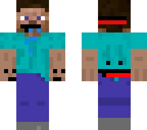 steve mit gesicht | Minecraft Skin