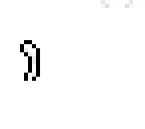 Cat ears and tail (Fixed) | Minecraft Skin