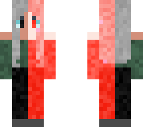 two people one body 3 | Minecraft Skin