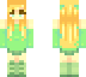 Algae that happens to be yellow | Minecraft Skin