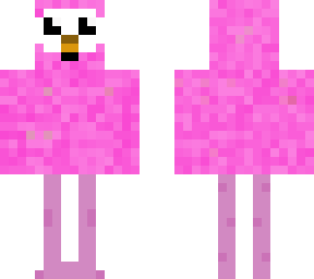 Pink Flamingo | Minecraft Skin