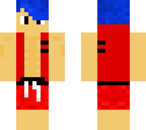 Red Swimsuit | Minecraft Skin