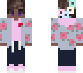 Skintober Day 20 - Flower Boy | Minecraft Skin