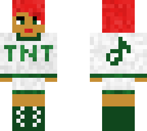 TNT sweats girl | Minecraft Skin