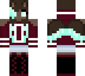Winged Maroon | Minecraft Skin