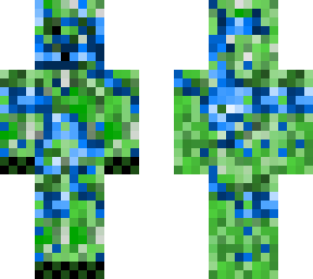 Charged Creeper | Minecraft Skin