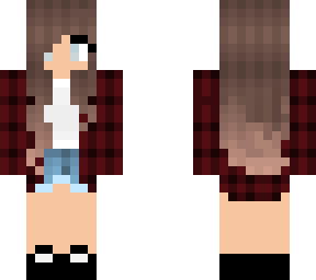 Flannel Girl | Minecraft Skin