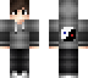 Guy gray sweater | Minecraft Skin