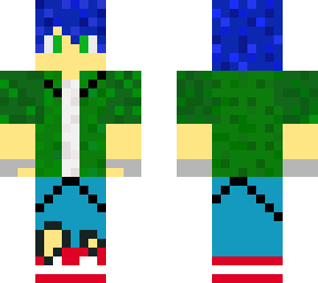 Sonic Human Minecraft Skins