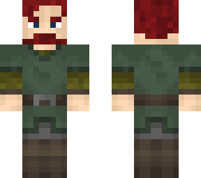 Townsman Green Tunic | Minecraft Skin