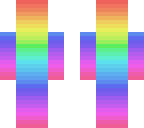 Basic rainbow base | Minecraft Skin