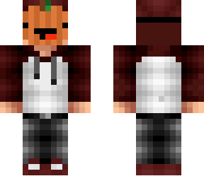 Cute Pumpkin Derp Skin | Minecraft Skin