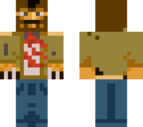 Wolverine(Logan) | Minecraft Skin