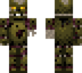 FNAF Springtrap | Minecraft Skin