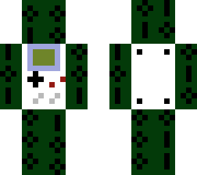 Gameboy+Binary Code | Minecraft Skin