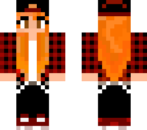 ginger girl | Minecraft Skin