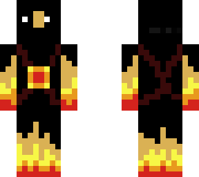 The Fire Amulet V1 | Minecraft Skin