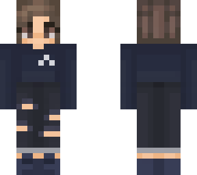 blue girl | Minecraft Skin