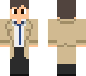 castiel from supernatural | Minecraft Skin
