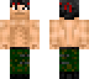 john rambo | Minecraft Skins