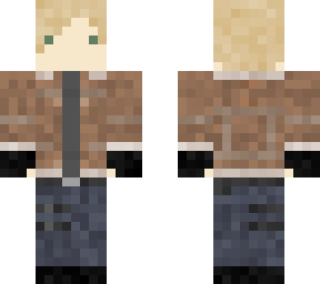 Leon S. Kennedy (Resident Evil 4 Jacket) | Minecraft Skin
