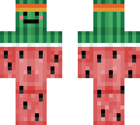 sweaty watermelon | Minecraft Skin