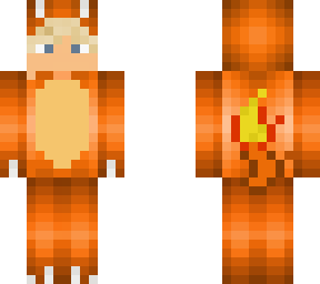 Charmender illuminati | Minecraft Skin