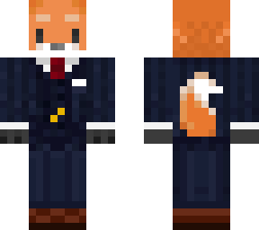 fox suit | Minecraft Skin