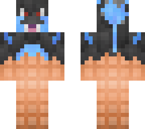Ice Cream Mega Charizard X | Minecraft Skin