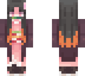 Kimetsu no Yaiba Nezuko | Minecraft Skin