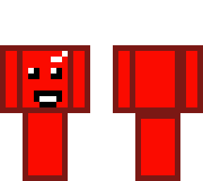 super meat boy | Minecraft Skins