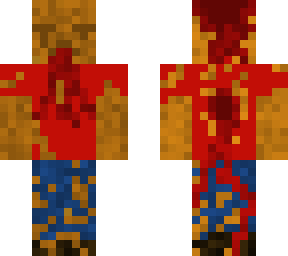 bloated zombie corpse Halloween skin | Minecraft Skin