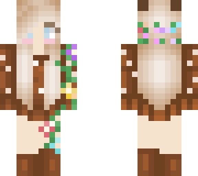 Blonde deer costume edit | Minecraft Skin