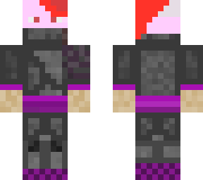 ninja with red hair | Minecraft Skin