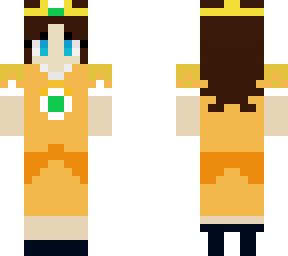 Princess Daisy In High Heels | Minecraft Skin