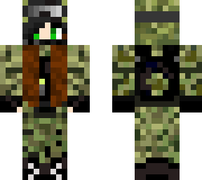 Army Girl | Minecraft Skins