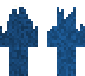 Blue with frosting | Minecraft Skin