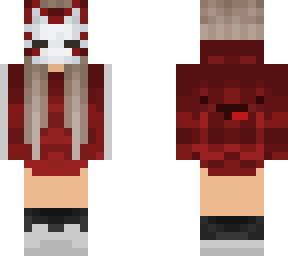 Girl Fox Minecraft Skin