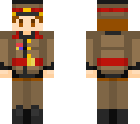 kgb russian officer soldier male | Minecraft Skins