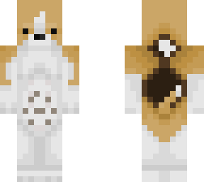 Tricolor Beagle: Black, Tan and White | Minecraft Skin