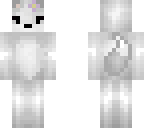 Cute White Fox | Minecraft Skin