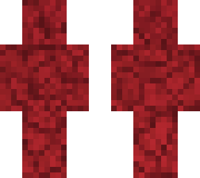 Netherrack Person | Minecraft Skin