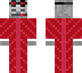 The Fire Skeleton | Minecraft Skin