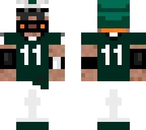 Sidearms Carson Wentz Philadelphia Eagles QB | Minecraft Skin