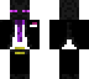 Enderman in a suit | Minecraft Skin