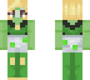 Peridot in alien shorts | Minecraft Skin