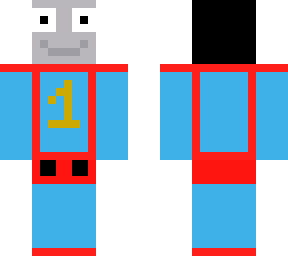 thomas the tank engine thomas | Minecraft Skins