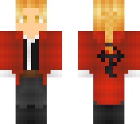 Edward Elric (Fullmetal Alchemist) | Minecraft Skin