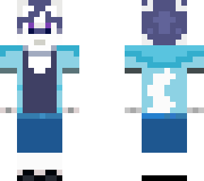 Euca, Repeat Visual Novel | Minecraft Skin