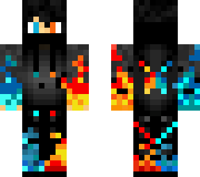 FIRE AND WATER | Minecraft Skin
